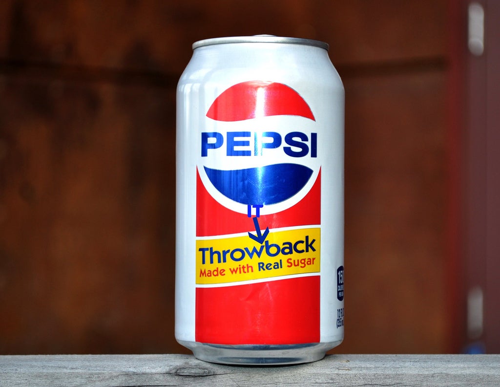Pepsi Throwback Can